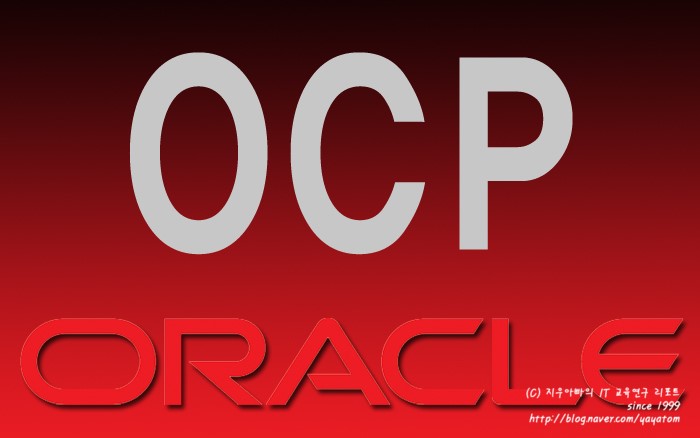 [OCP자격증] 오라클자격증 OCP : 네이버 블로그