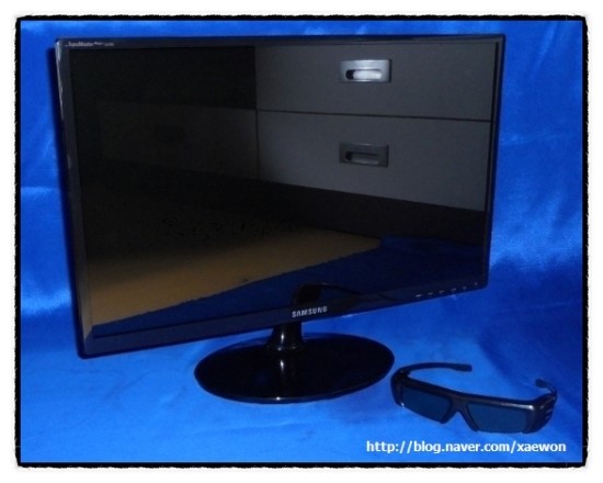 재원의 삼성 3D 모니터, S23A700D 리뷰 ① - 제품개봉기, 외관 소개 : 네이버 블로그
