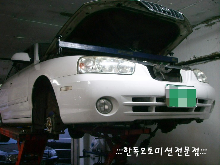 아반떼xd오토미션 수리 아반떼 자동변속기 재생미션교환작업차량 입니다 출발시 어느때보다 힘없이 슬립하면서 출발됩니다