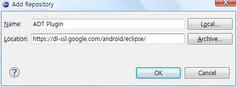 [안드로이드] ADT Plugin을 설치하는 방법 : 네이버 블로그