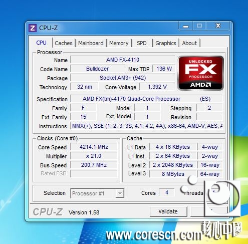 AMD 불도저 FX-4170 시네벤치등 추가 벤치마크 공개!! : 네이버 블로그