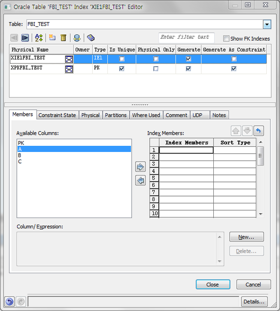 ERwin에서 Function Based Index 사용하기 : 네이버 블로그