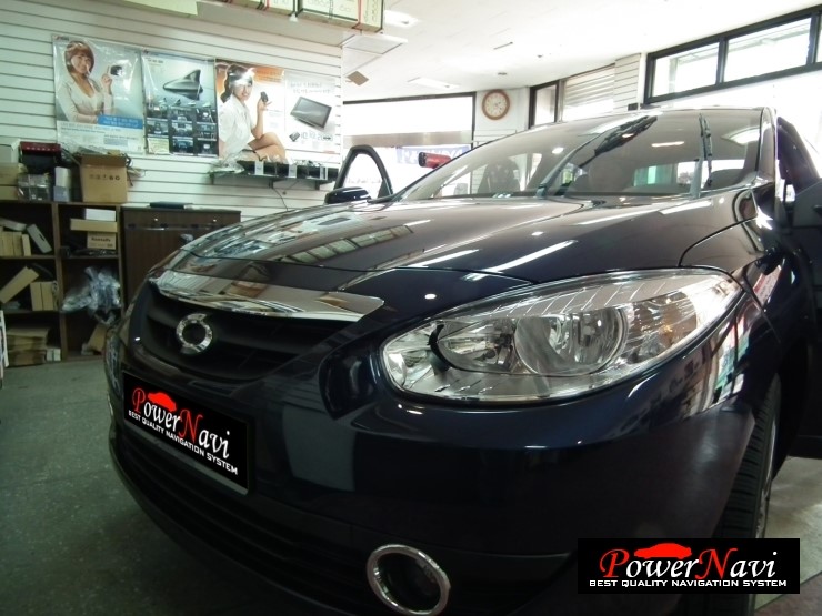 르노삼성 SM3 미드나잇블루PE모델 파인드라이브 IQ3D2000+파인트립 네비게이션 트립일체형 매립 장착 오늘도 파워나비입니다 ...