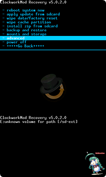 [DHD] Clockwork Mod Recovery에서 커스텀롬 설치방법 : 네이버 블로그