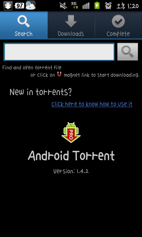 [안드로이드 어플 추천] 안드로이드 토렌트 어플-1 "a토렌트 aTorrent" : 네이버 블로그