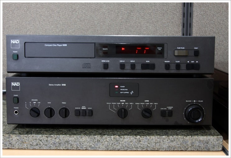 NAD 3155 Integrated Amplifier + NAD 5325 CD Player : 네이버 블로그