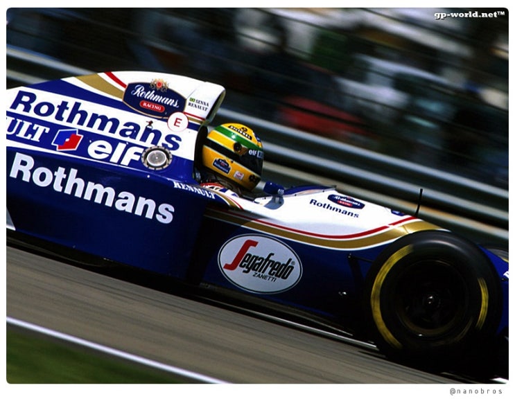1994 Rothmans Williams Renault FW16 : 네이버 블로그