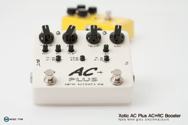 [이펙터/오버드라이브] Xotic AC Plus AC+RC Booster 엑죠틱 에이씨 플러스 오버드라이브/부스터 : 네이버 블로그