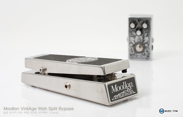 [이펙터/와우페달] Moollon VintAge Wah Split Bypass 물론 빈티지 와우 페달 스프릿 바이패스 (Used ...