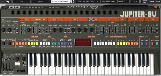 VSTI] JUPITER-8V / Arturia 쥬피터8브이 아츄리아 : 네이버 블로그