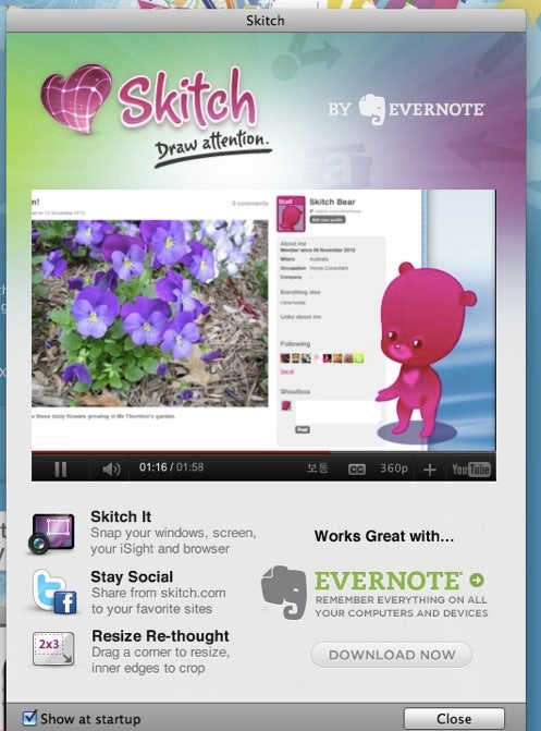 Mac S/W, Skitch app 설치 : 네이버 블로그