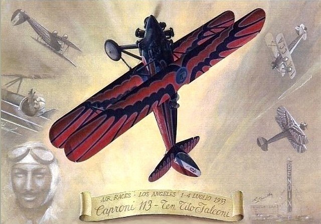 레시프로기 상승고도 기록을 세운 복엽기 Caproni Ca.161bis : 네이버 블로그