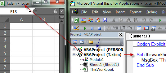 (777) ActiveWorkBook과 ThisWorkBook의 차이 (엑셀 VBA 매크로) : 네이버 블로그