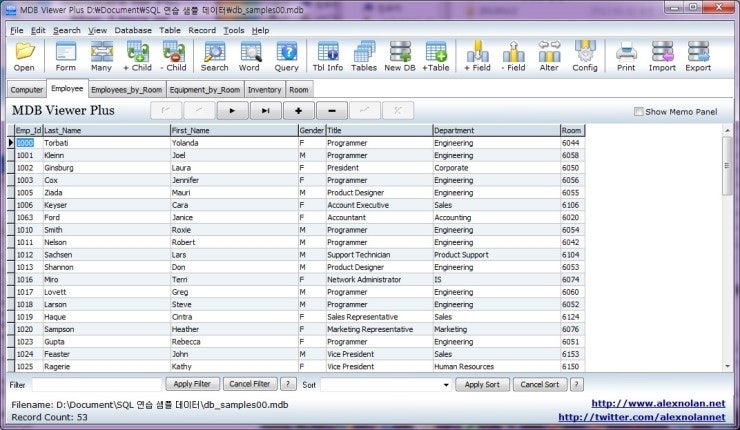 MDBPlus - 프리웨어 mdb 뷰어 프로그램 : 네이버 블로그