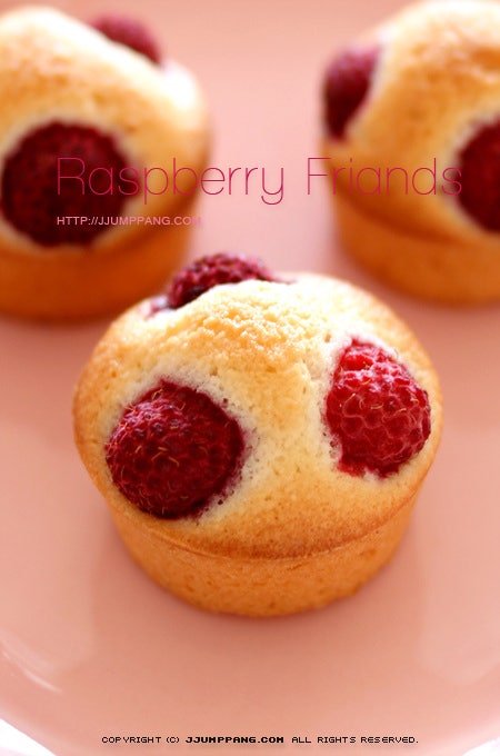 라즈베리 프리앙(raspberry friands) /휘낭시에 : 네이버 블로그