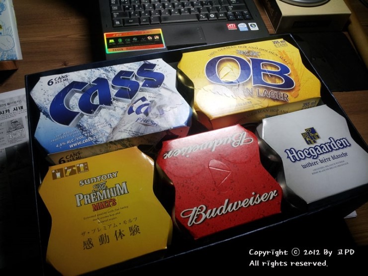 [맥주 시음기] SUNTORY The Premium Malt's vs OB Golden Lager : 네이버 블로그