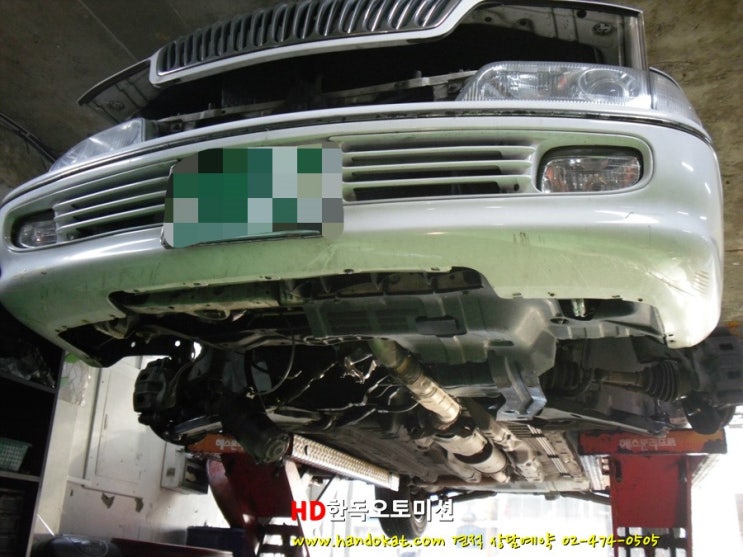 Grangeur 뉴그랜져 오토미션수리 작업차량 입니다 20킬로 이상주행하면 변속이 안되며 알피엠이 올라가다가 갑자기 충격이