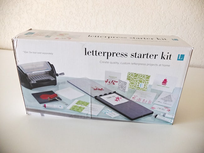 레터프레스 카드 만들기 도전-Lifestyle Crafts Letterpress Starter Kit 사용후기 : 네이버 블로그
