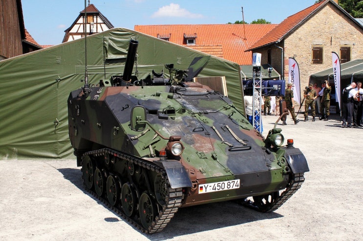 독일육군 Wiesel 2 120mm 경장갑화 박격포 시스템 : 네이버 블로그