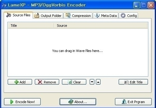 LAME MP3 Encoder를 이용한 MP3 파일 만들기 LameXP v4.0.2 Build 578 : 네이버 블로그