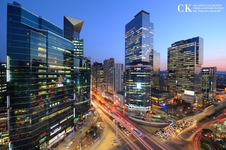 서울여행 강남역 야경 강남역 사거리삼성타운강남야경서초동반포동 네이버 블로그
