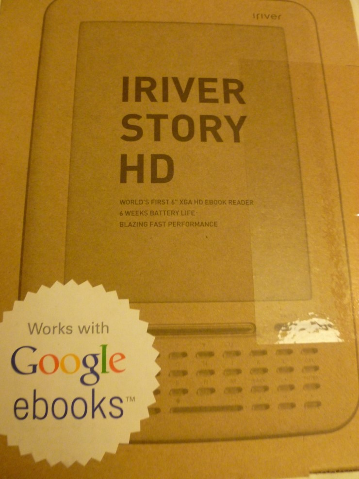 아이리버 스토리 HD 개봉기/Iriver Story HD : 네이버 블로그