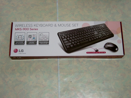저렴한 무선키보드 + 마우스 셋 -LG전자 MKS-900 Milk : 네이버 블로그