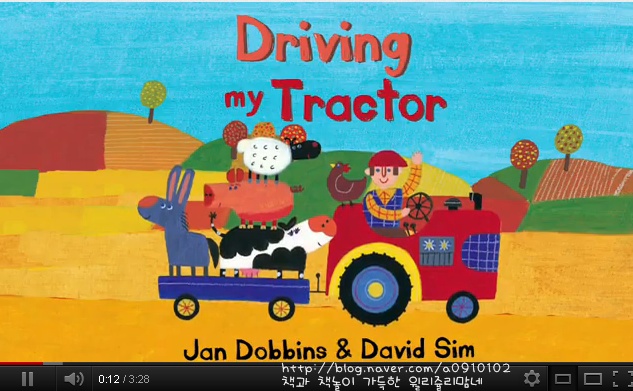 유투브에 올라온 Driving My Tractor 등 Barefoot Books의 여러 영어책 노래 10곡 영상 활용하기 ...