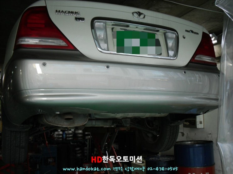 Magnus L6 Gm대우자동차 매그너스 오토미션수리 작업차량 입니다 오토미션고장현상은 기어변속시 슬립 충격이 발생되며