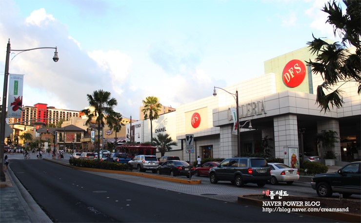 쇼핑의 천국 ☆ DFS 갤러리아 괌(DFS GALLERIA GUAM) 면세점 뷰티월드 쇼핑 놀이하기 : 네이버 블로그