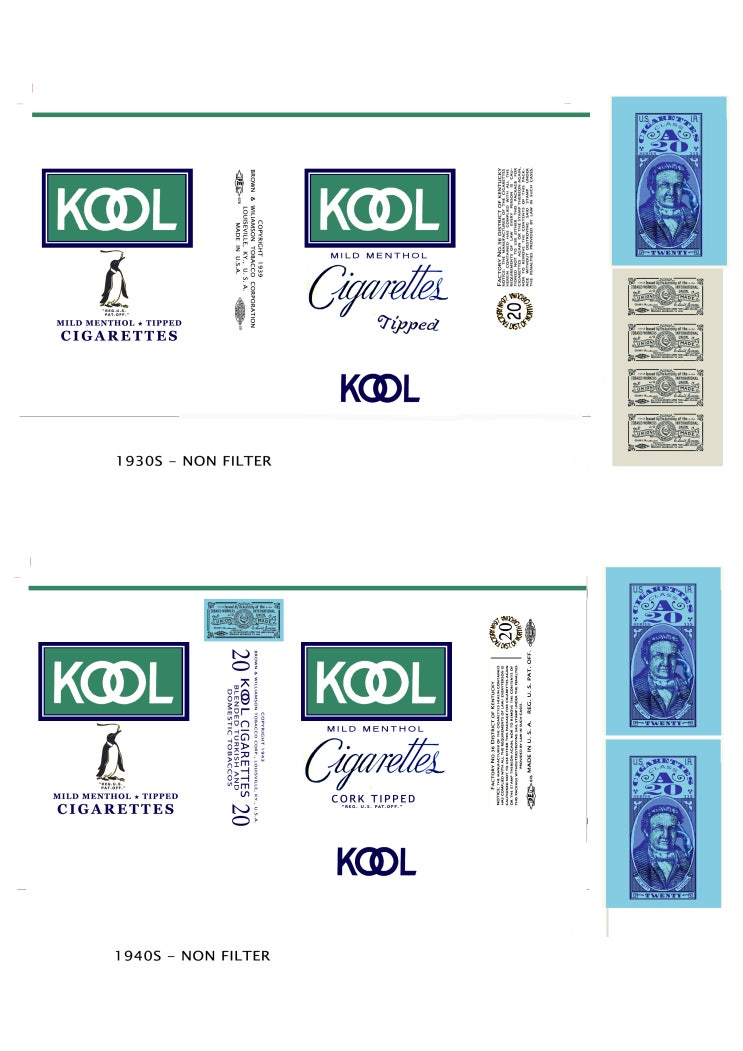 KOOL : WW2 담배 포갑지 제작 : 네이버 블로그