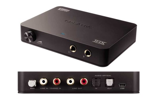 Creative Soundblaster X-Fi HD USB ( Digital Music Premium HD ) 내부 부품 ...
