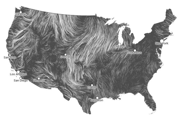 Wind map : 네이버 블로그