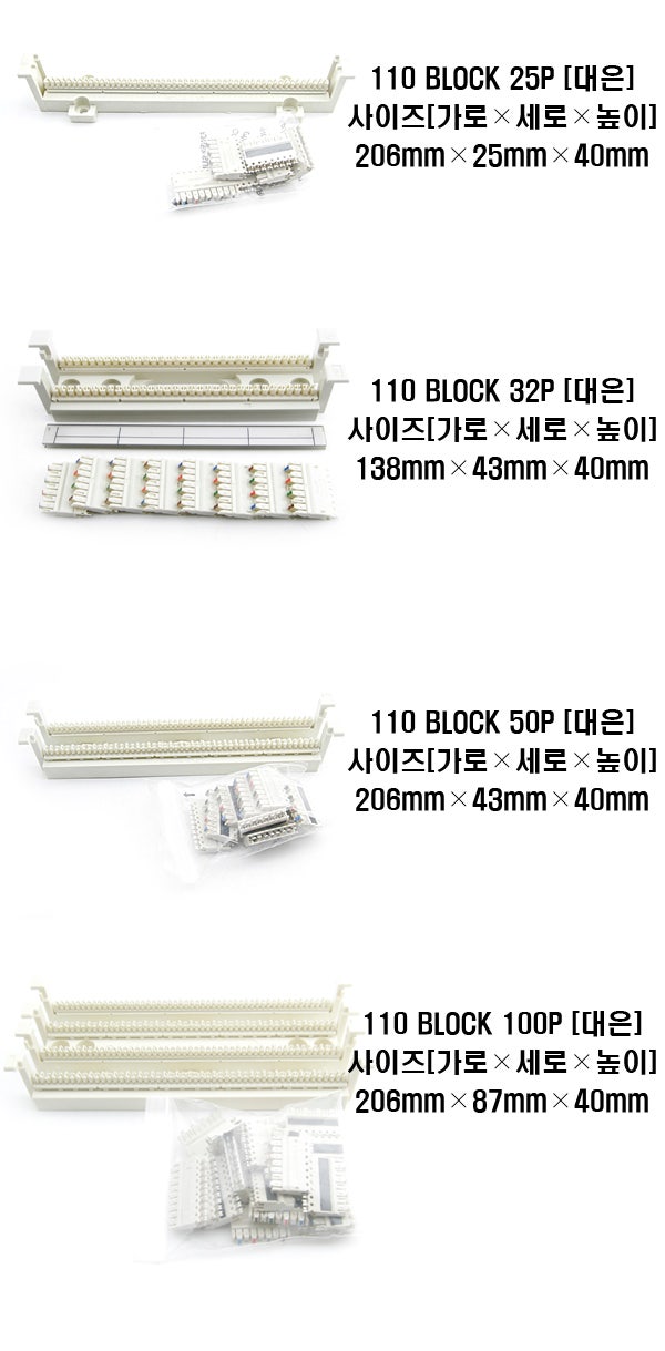 110 블록 단자대 (110 BLOCK/ 대은) : 네이버 블로그