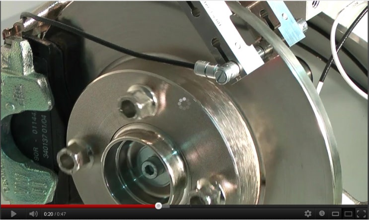 와전류(eddy current) 센서를 이용한 브레이크 디스크 두께측정 : 네이버 블로그