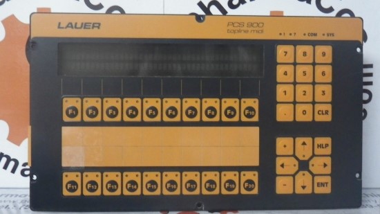 LAUER PCS900 OPERATOR PANNEL : 네이버 블로그