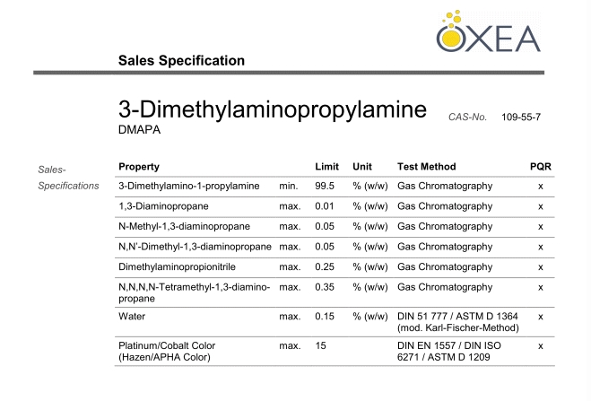 3-Dimethylaminopropylamine(DMAPA) : 네이버 블로그