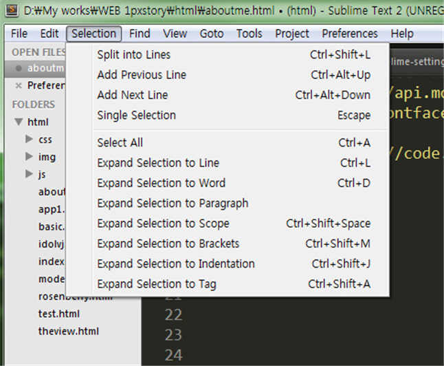 에디터 Sublime Text 2와 막강 코딩 Zen Coding을 소개합니다 : 네이버 블로그