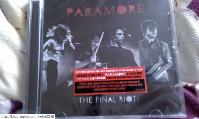 파라모어 The Final Riot! 앨범후기 : 네이버 블로그