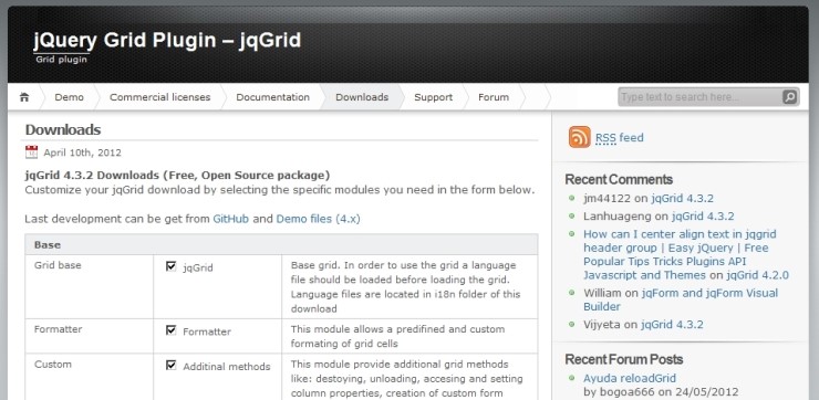 [jqGrid] jgGrid를 사용하기 위한 준비. : 네이버 블로그