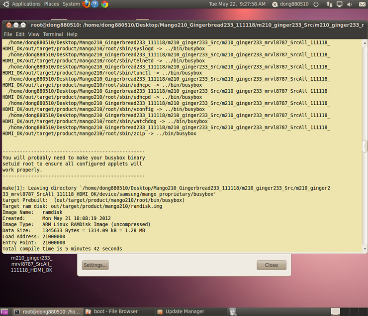 [MANGO210] Build Error Reports : Busybox : 네이버 블로그