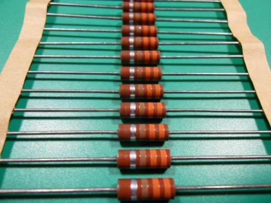 ERC12GK331V, 1/2W 331K, 1/2W 330 OHM-10%, COMPOSITION RESISTOR, SOLID ...