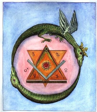우로보로스(Ouroboros,Uroborus)- 꼬리를 먹는 뱀, 탄생과 죽음을 결합한 영원의 상징 : 네이버 블로그