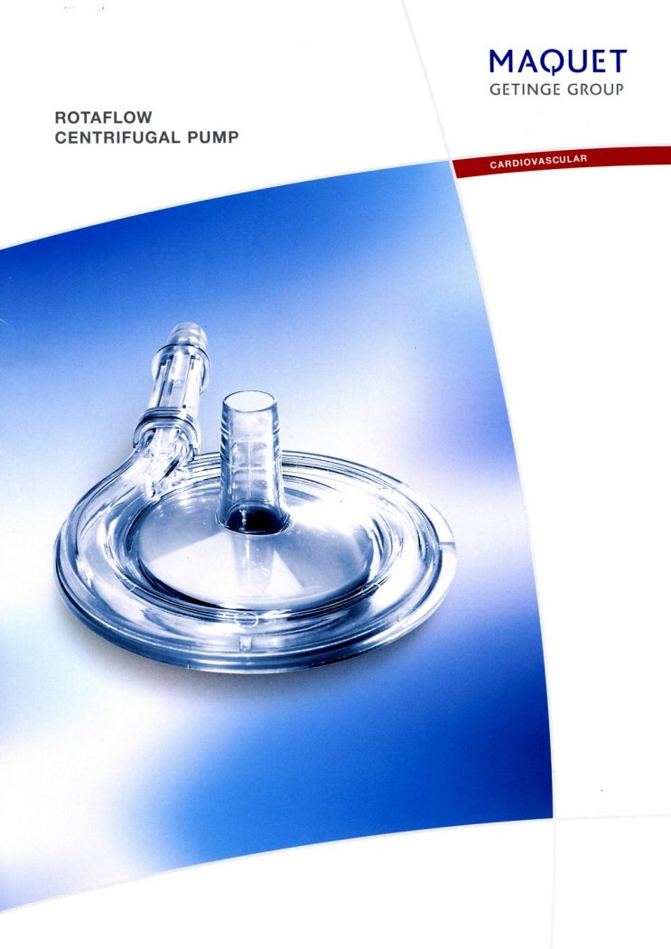 Rotaflow Centrifugal Pump (Maquet) : 네이버 블로그