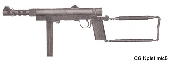 칼 구스타프 Kpist M/45 submachine 총 (스웨덴) : 네이버 블로그