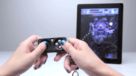 아이폰에서 사용할 수 있는 키홀더형 무선 게임패드 - iMpulse : 네이버 블로그