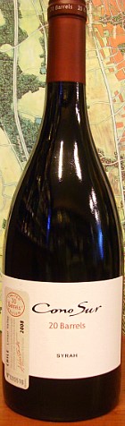cono sur 20 Barrels Syrah : 네이버 블로그