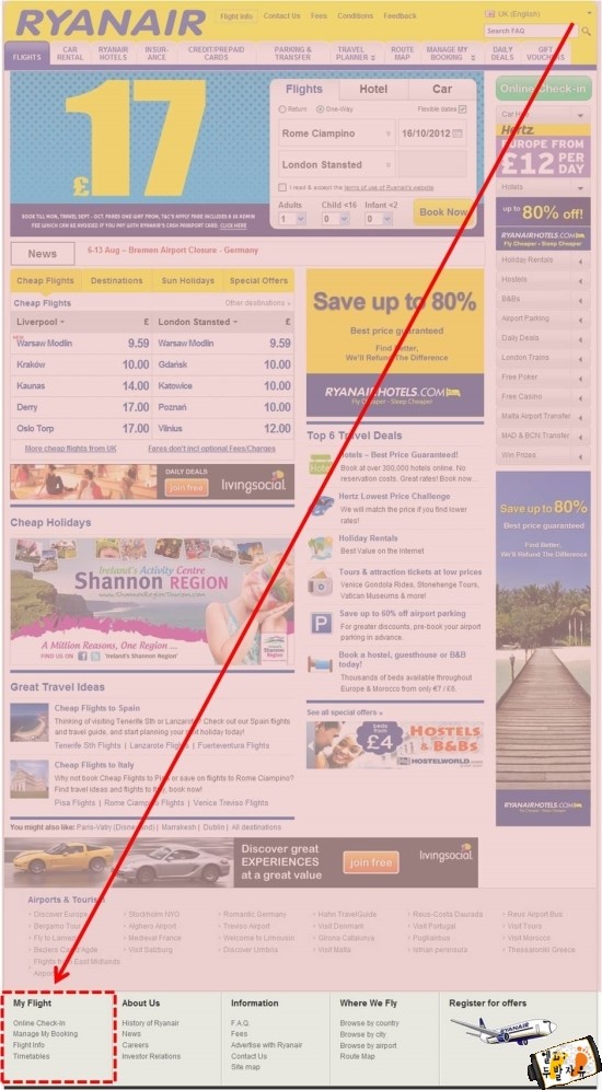 [준비운동] 유럽저가항공 라이언에어 예약확인하는 방법! : 네이버 블로그