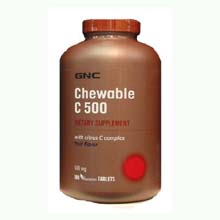 gnc chewalbe vitamin c 씹어먹는 비타민 C 500 (180정) : 네이버 블로그
