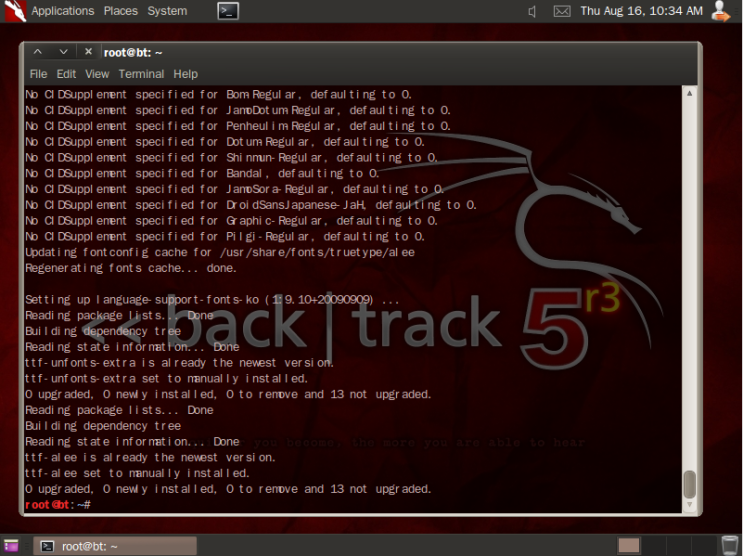 백트랙(BackTrack) : R3는 한글화 시간이 너무 오래 걸려요 : 네이버 블로그